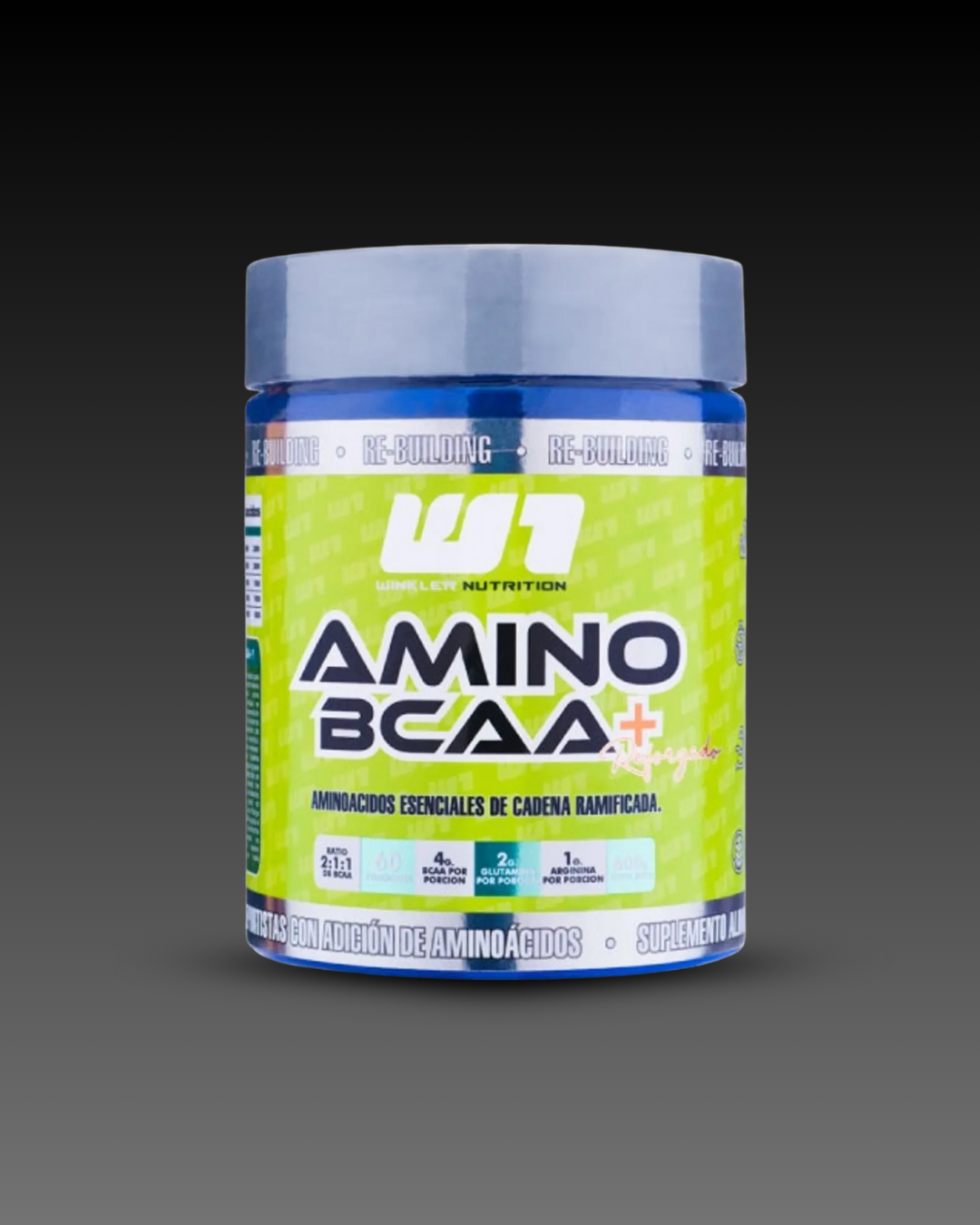 Aminoácidos BCAAs 600 grs. 60 servicios – Nutrifort Chile