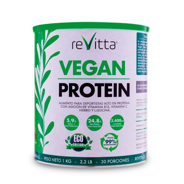 Proteina Vegana Chocolate 1000gr – Nutrifort Chile